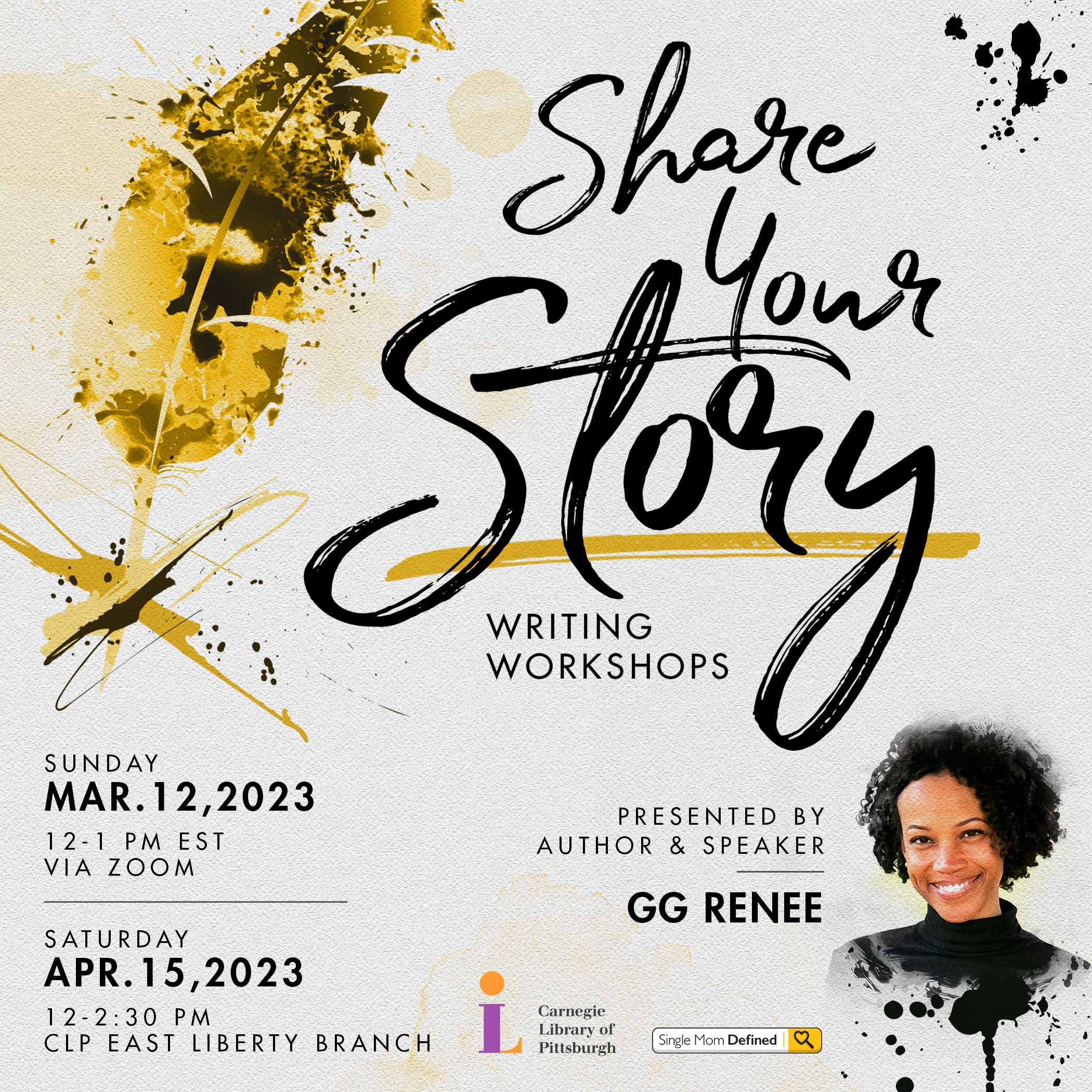 Share Your Story Writing Workshop - Single Mom Defined